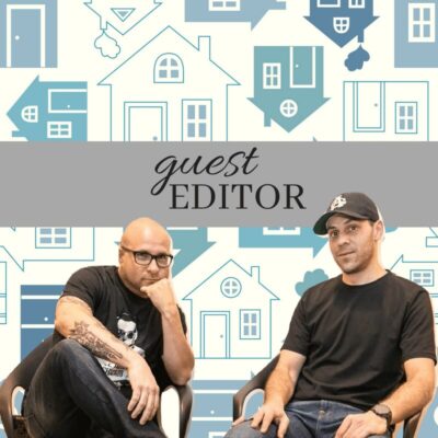 What James and Jimmie from Small Town Murder Read - She Reads